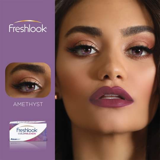 Freshlook|Colorblends|Amethyst|Colored Lenses|Lenzy Egypt